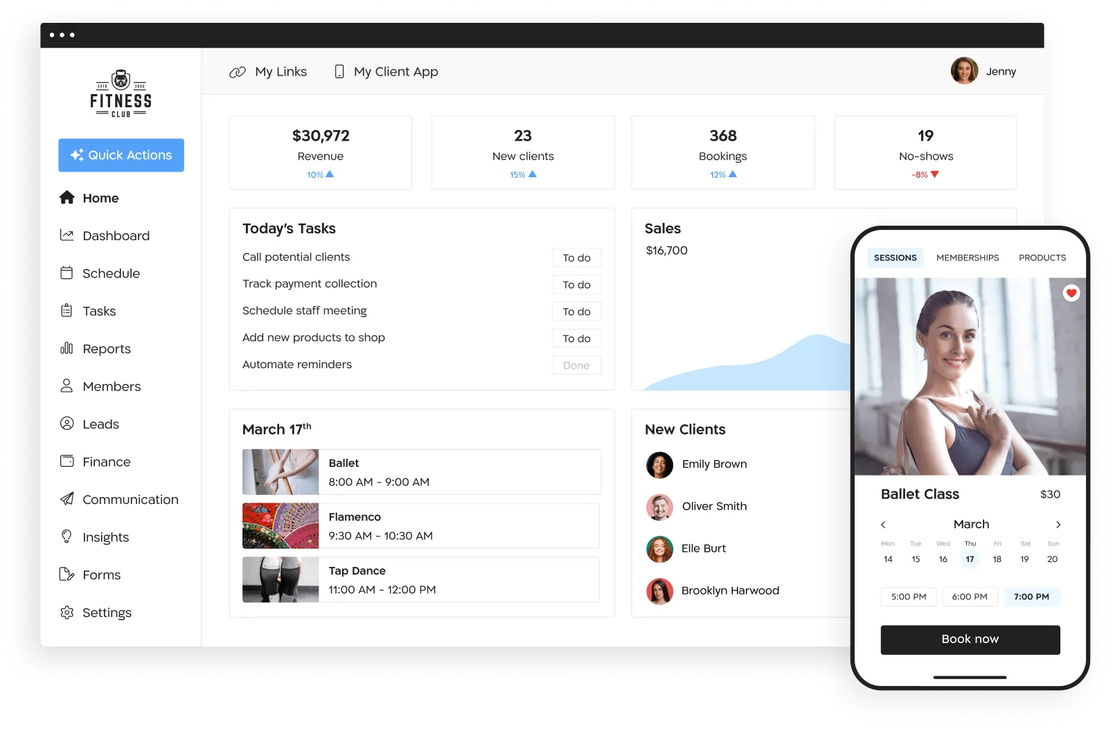 Arbox - Dance Studio Management Software | Studio Software